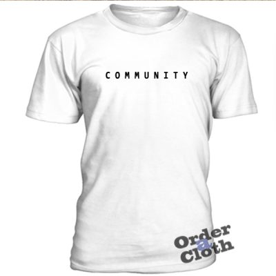 Community t-shirt - orderacloth