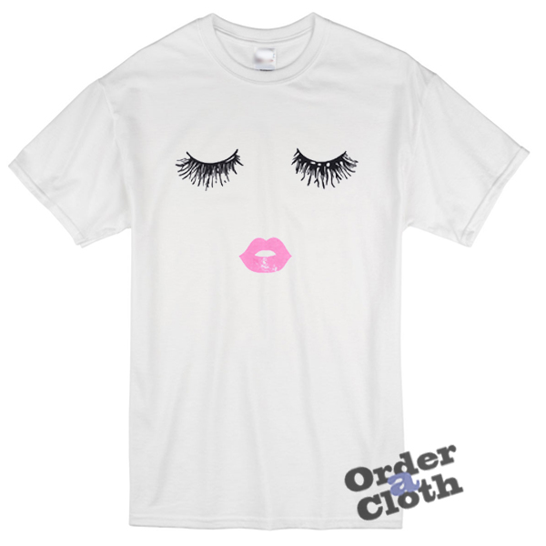 Eye lashes T-shirt - orderacloth