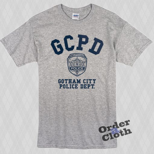 GCPD, Gotham City Police Dept t-shirt - orderacloth