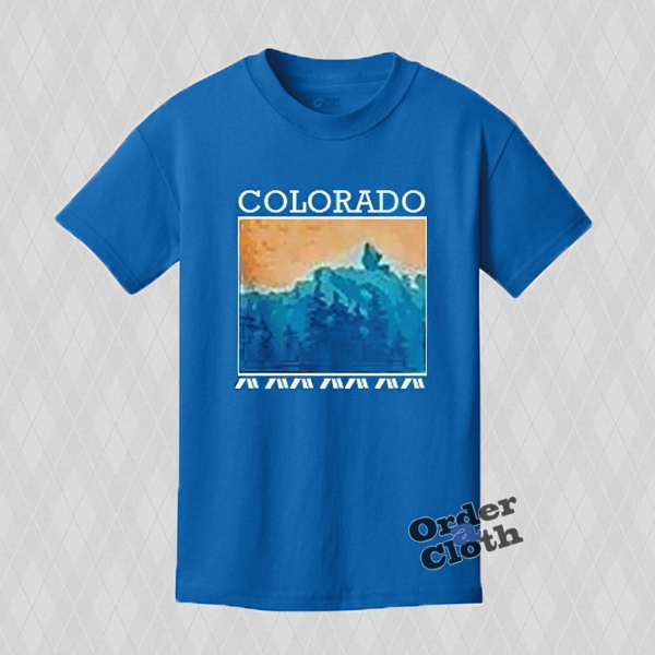 colorado t-shirt - orderacloth