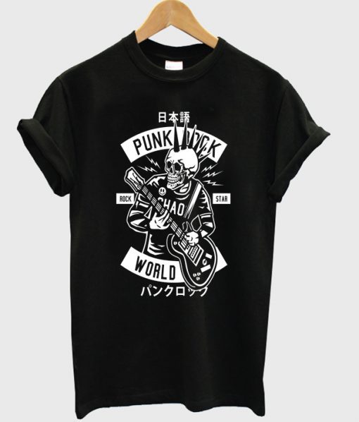 Punk Rock Graphic T-shirt